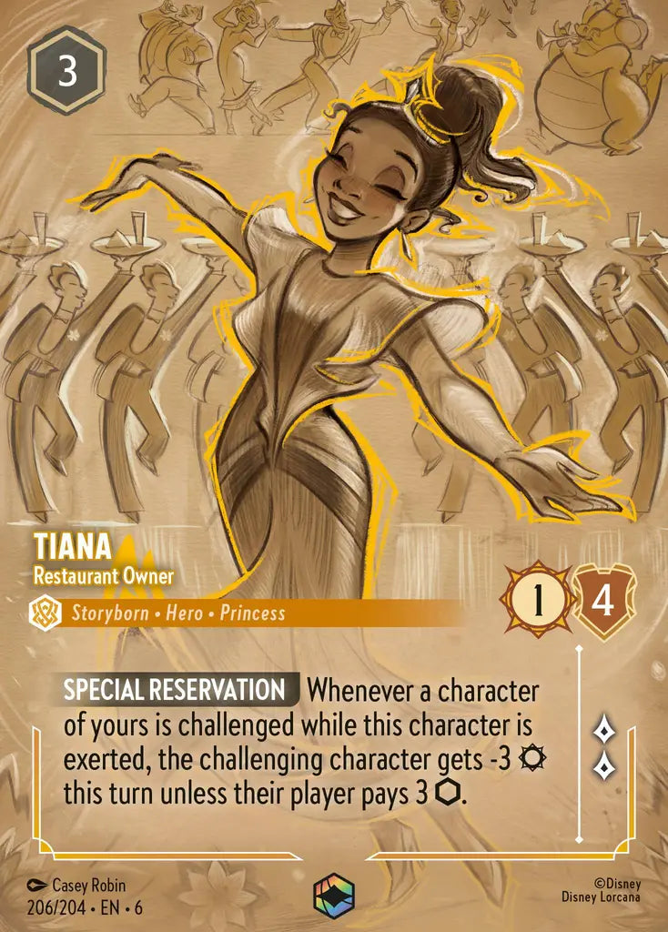Tiana - Restaurant Owner - Enchanted [006-206] – TCG Canucks